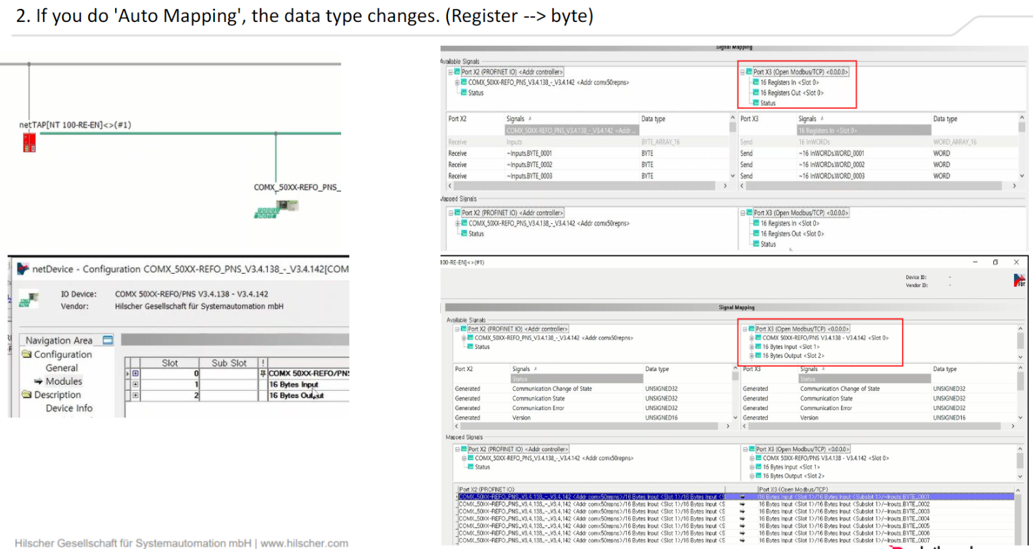 [SYCONNET-869] OMB: Input/Output Register value not saved - Hilscher Ticket